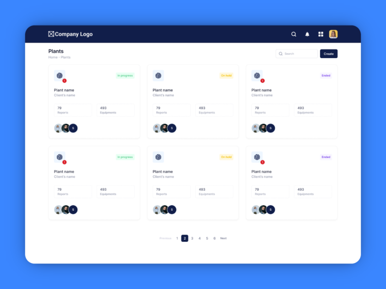 Engineering Consultation Firm - UI/UX Design - CiptaBase